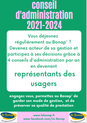 Bienvenue au restaurant administratif Le Bonap' - Le Bonap