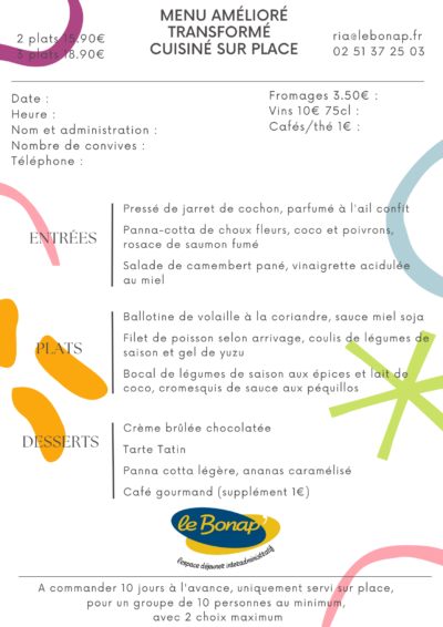 Qu'est-ce qu'on mange ? - Le Bonap